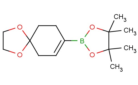 680596-79-6 | 4,4,5,5-Tetramethyl-2-(1,4-dioxaspiro[4.5]dec-7-en-8-yl)-1,3,2-dioxaborolane ...