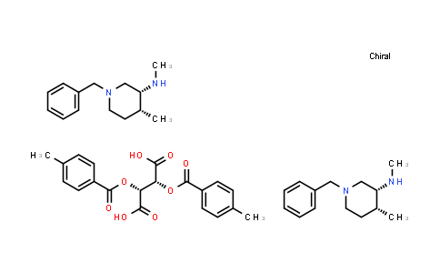 477600-71-8 | (3R,4R)-1-芐基-N,4-二甲基哌啶-3-胺[(2R,3R)-2,3-雙((4-甲基苯甲醯)氧基)琥珀酸酯] (2:1) - Capot 化學